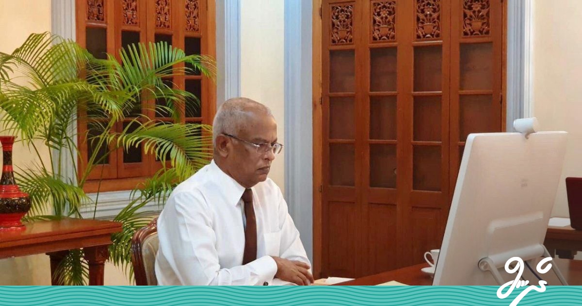 ރައީސް ޞާލިޙް މިރޭ 10 ޖަހާއިރު ނޫސްވެރިންނާ ބައްދަލު ކުރައްވަނީ – Dhen.mv