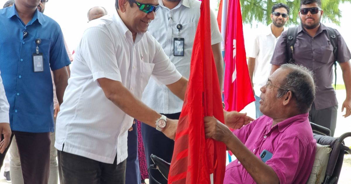 ރައީސް ޔާމީންގެ ވަޢުދެއް: މަނަދޫގައި ޓާޝަރީ ހޮސްޕިޓަލެއް ހަދާނަން – Dhen.mv