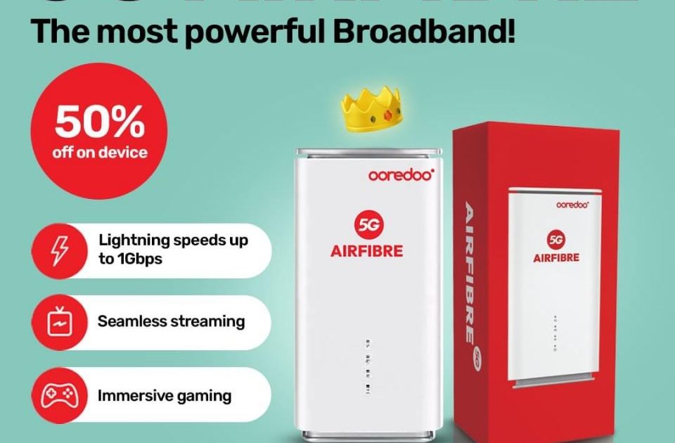 އުރީދޫގެ 5ޖީ އެއަރފައިބާ ނަގާ ފަރާތްތަކަށް، 50 އިންސައްތައާ ހަމައަށް ޑިސްކައުންޓް – Dhen.mv