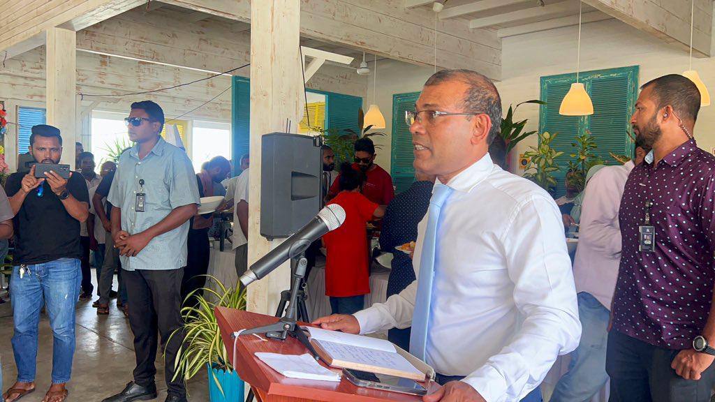 “ފިކުރެއްގެ ދިރުން” ގޮފިތަކަށް ޖުލައި މަހުގެ ކުރިން 50،000 މީހުން ހަމަކުރަންޖެހޭ: ނަޝީދު – Dhen.mv