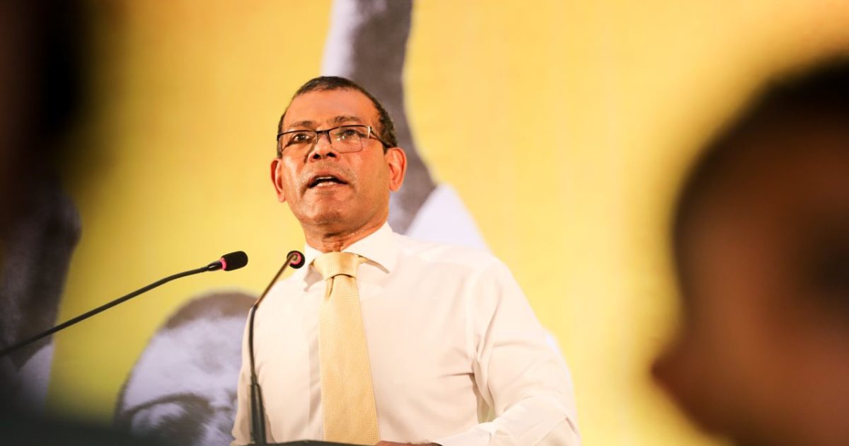 ރައީސް ނަޝީދު ޑރ. މުޢިއްޒުއަށް މަރުޙަބާ ދަންނަވައިފި – Dhen.mv