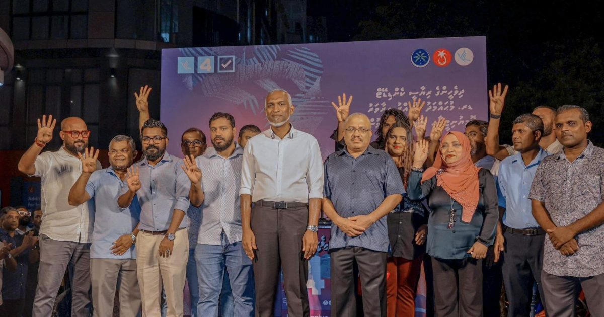 ޖިހާދުއާއެކު ޖޭޕީގެ ބައެއް ބޭފުޅުންގެ ތާއީދު މުއިއްޒުއަށް – Dhen.mv