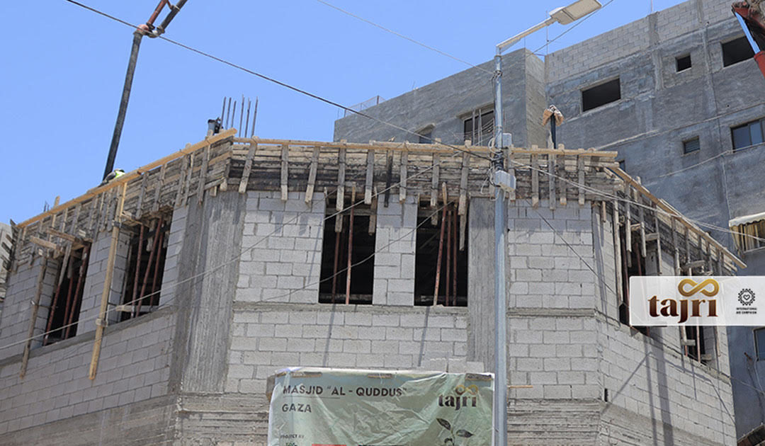 ދިވެހިންގެ އެހީގައި ފަލަސްތީނުގައި އަޅާ މިސްކިތުގެ 80 އިންސައްތަ ނިމިއްޖެ: އައިއޭސީ – Dhen.mv