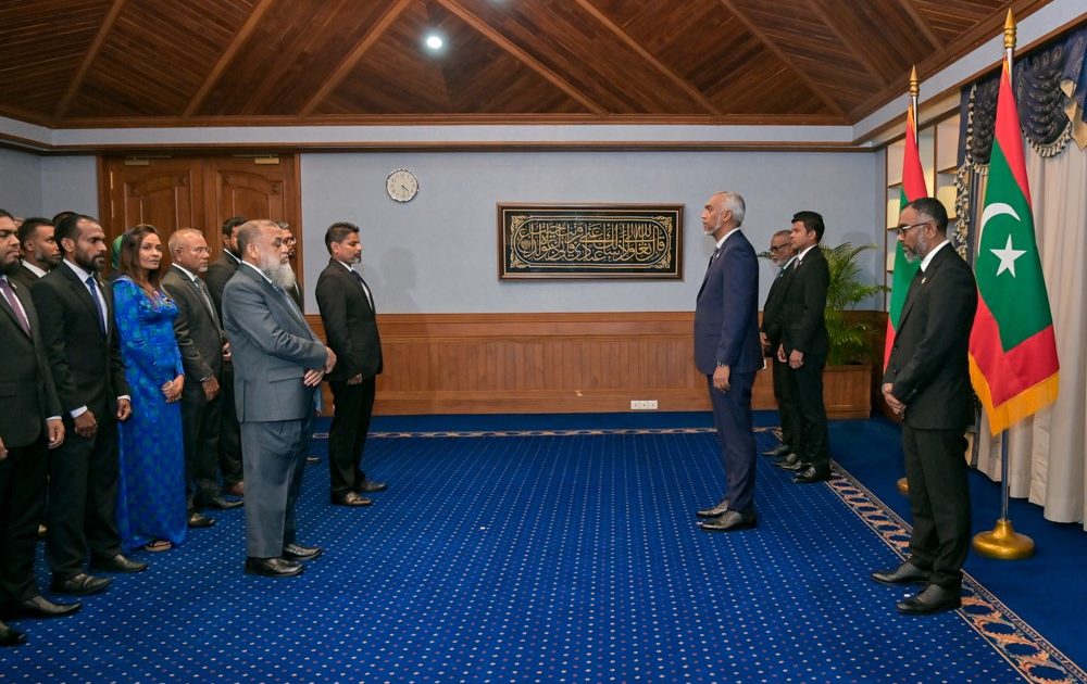 25 ސްޓޭޓް މިނިސްޓަރުން އައްޔަން ކުރައްވައިފި – Dhen.mv