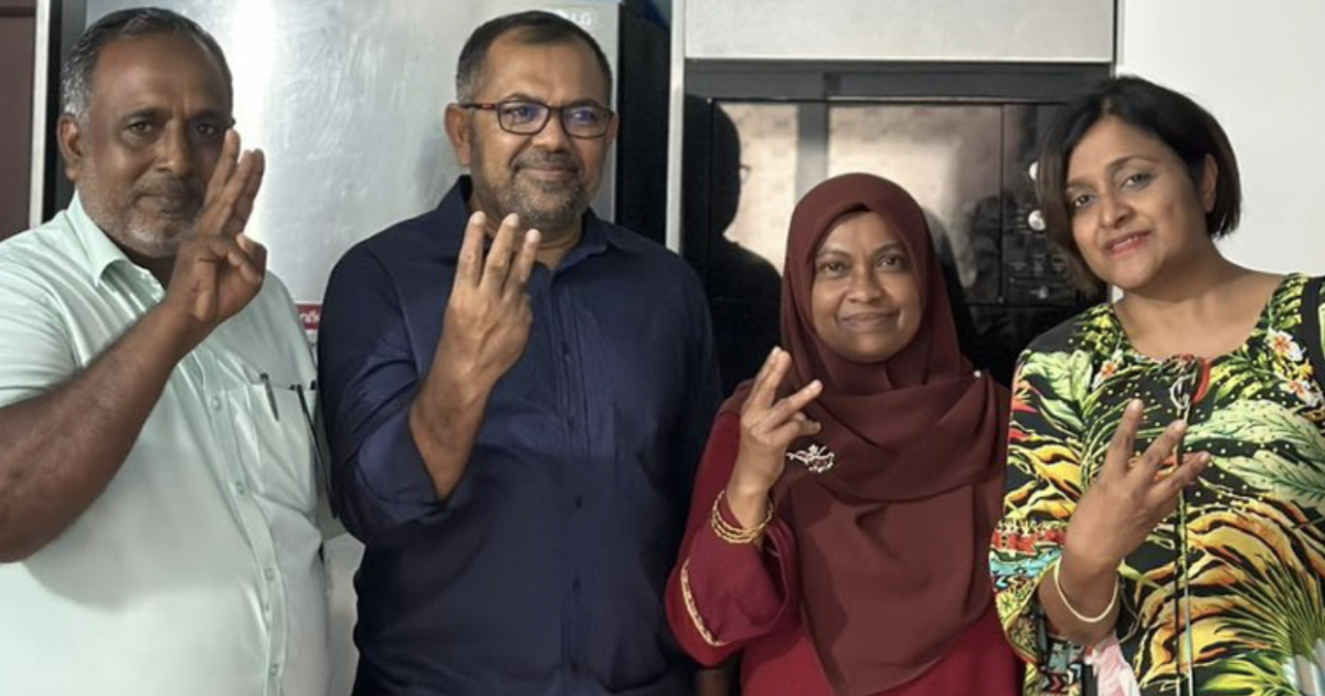 ދުންޔާގެ ކެންޕެއިންގައި ވަޒީރު ޒަމީރު ބައިވެރިވެ ވަޑައިގެންފި – Dhen.mv