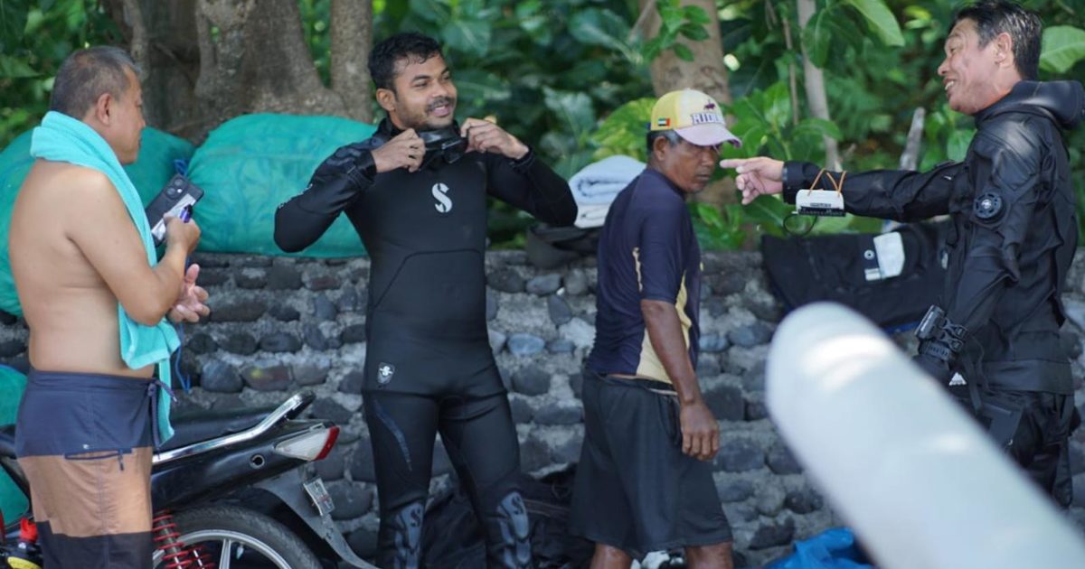 ލައުޝާން: 122 މީޓަރު އަޑިއަށް ފީނާ ރެކޯޑެއް! – Dhen.mv