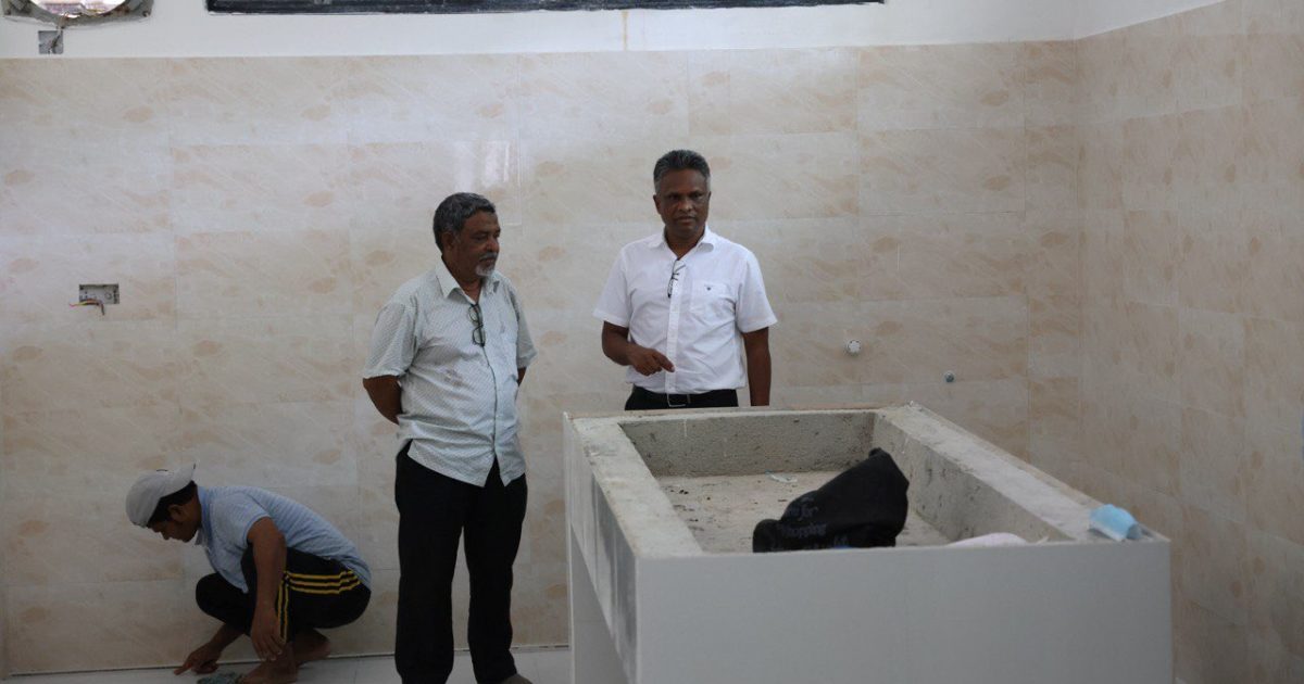 އާސަހަރާ މިސްކިތް 3،200 އަކަފޫޓަށް ބޮޑުކޮށް ސެޕްޓެމްބަރަށް ނިންމަނީ – Dhen.mv