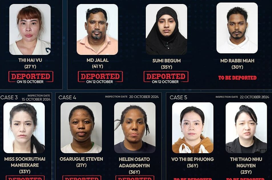 ހަށި ވިއްކަން އުޅުނު 7 ބިދޭސީއަކު އަތުލައިގެންފި – Dhen.mv