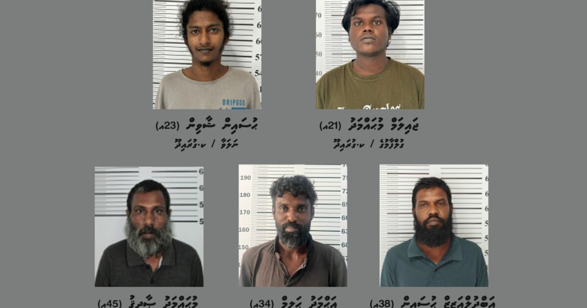 ހދ. އަތޮޅުގައި މަސްތުވާތަކެތީގެ އޮޕަރޭޝަންއެއް ހިންގައި ފަސް މީހަކު ހައްޔަރުކޮށްފި – Dhen.mv