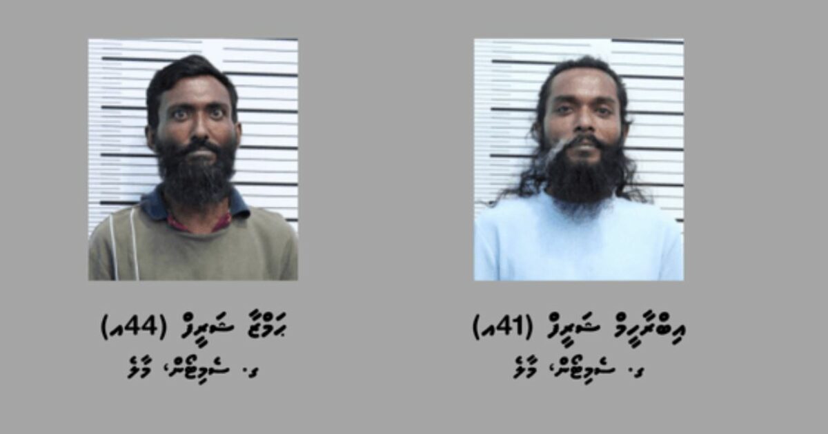 ޑްރަގުގެ ވިޔަފާރިކުރަމުން ދިޔަ ދެބެއިން ހައްޔަރުކޮށްފި – Dhen.mv